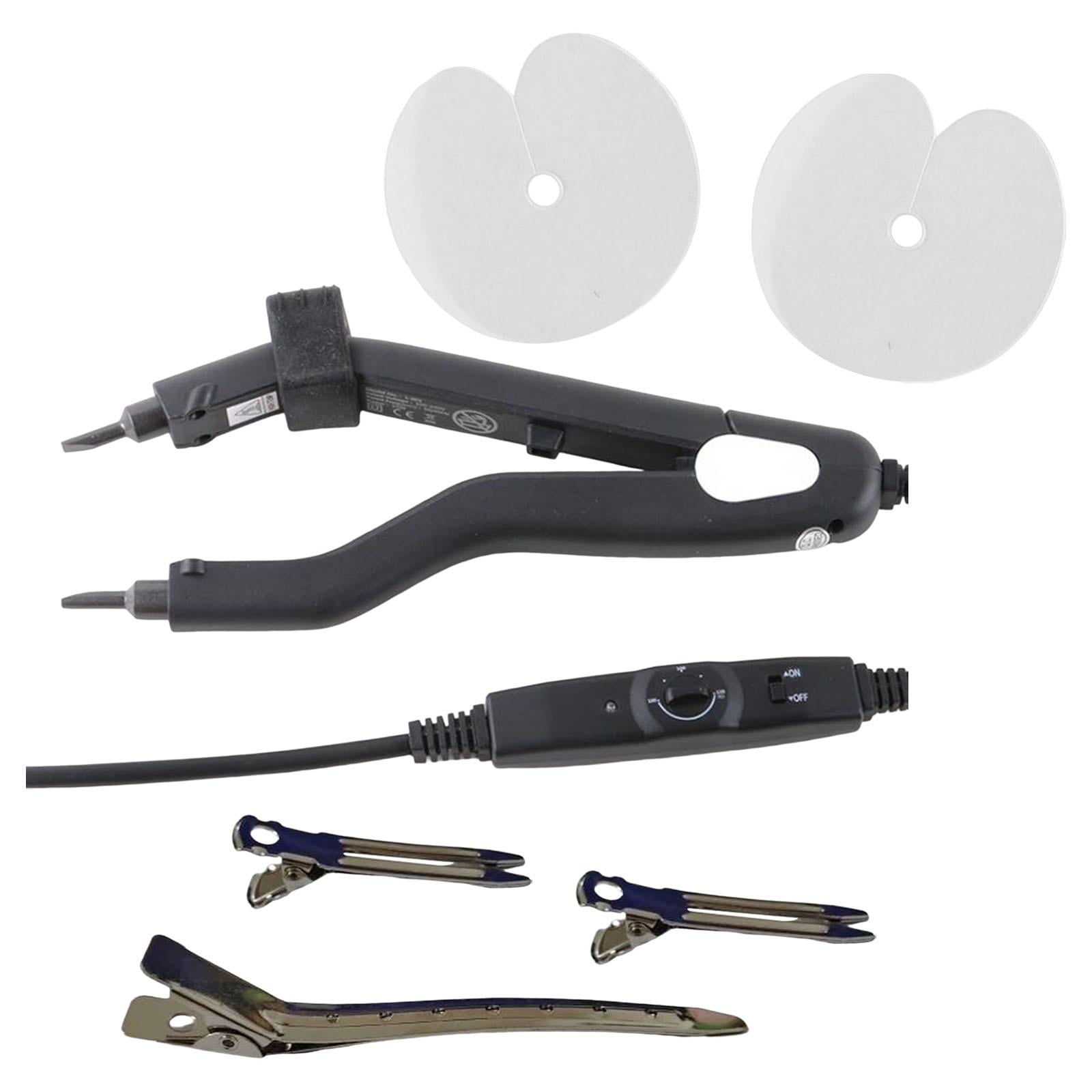 Hair Extensions Tool Heat Connector Fusion Melting Tool for Women Girls ...