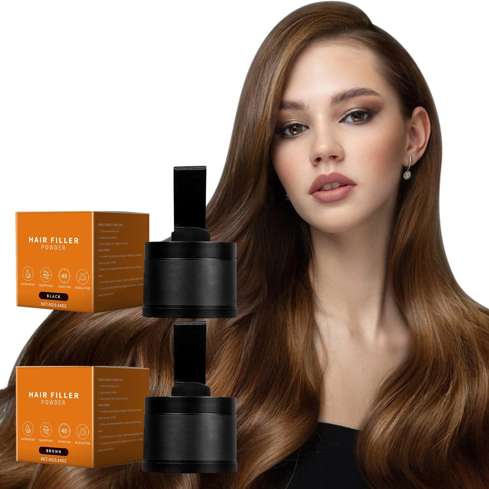 Hair Filler, Hair Filler Powder, Long Lasting Water Proof, Fast & Full ...