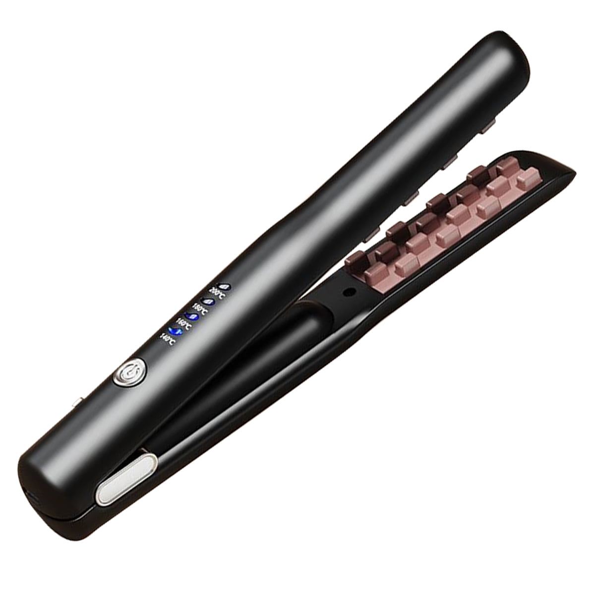 Hair Fluffer Negative ion Curler Root Corn Whisker Lattice Straight ...