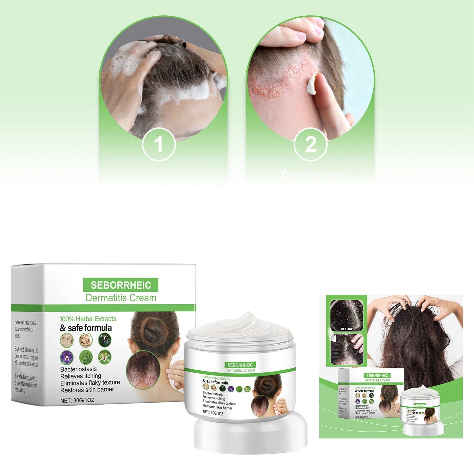 Hair Gloss Hair Products Sebum Care Scalp & Body Hair Root Oil Control ...