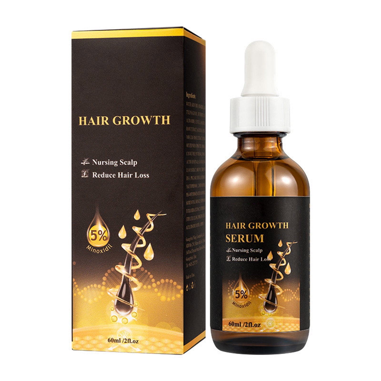 Hair Grow*th Treat*ment for Thicker Longer, 5% Min*oxi*dil Biotin Hair ...