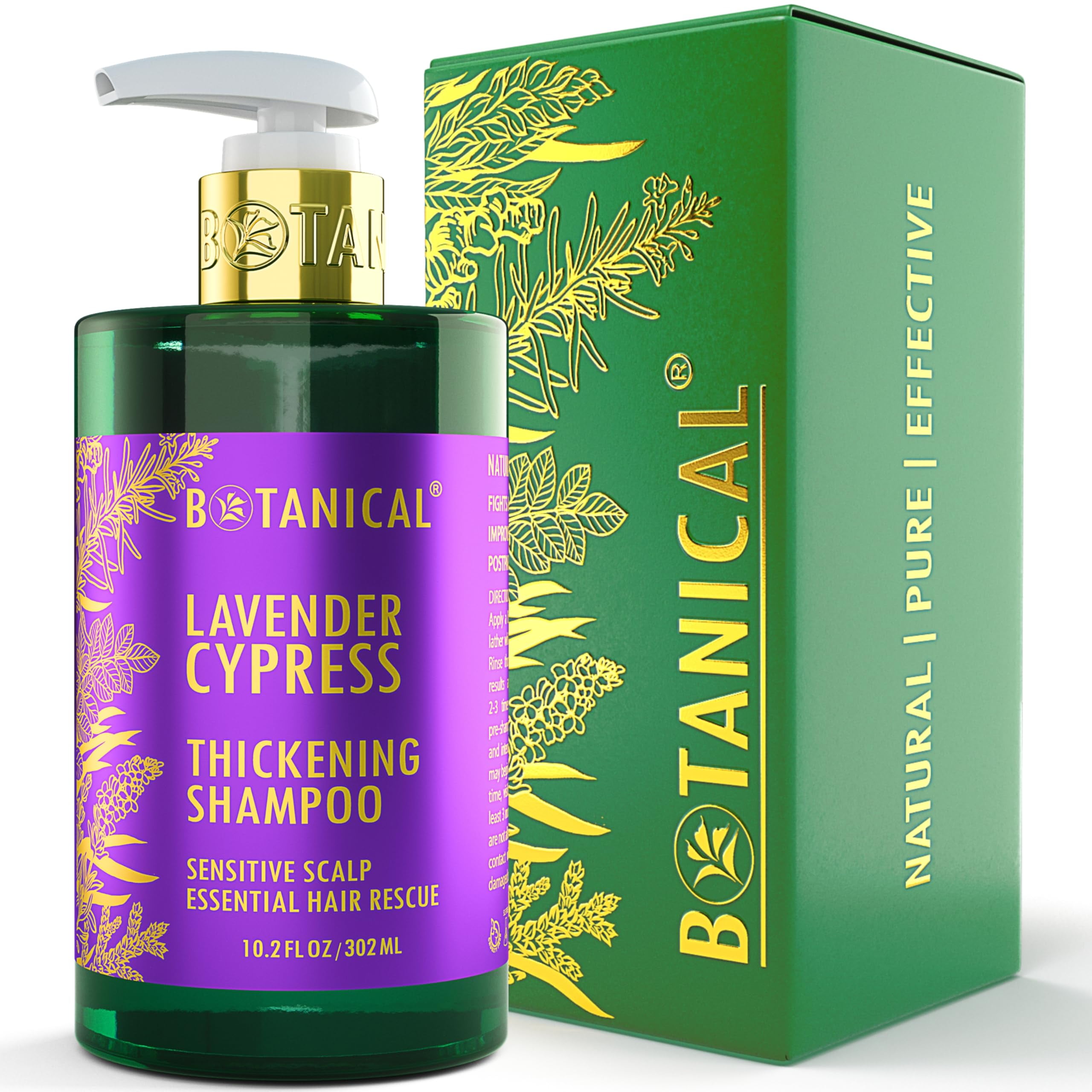 Hair Growth Stimulating Treatment Thickening Shampoo for Hair Loss DHT ...