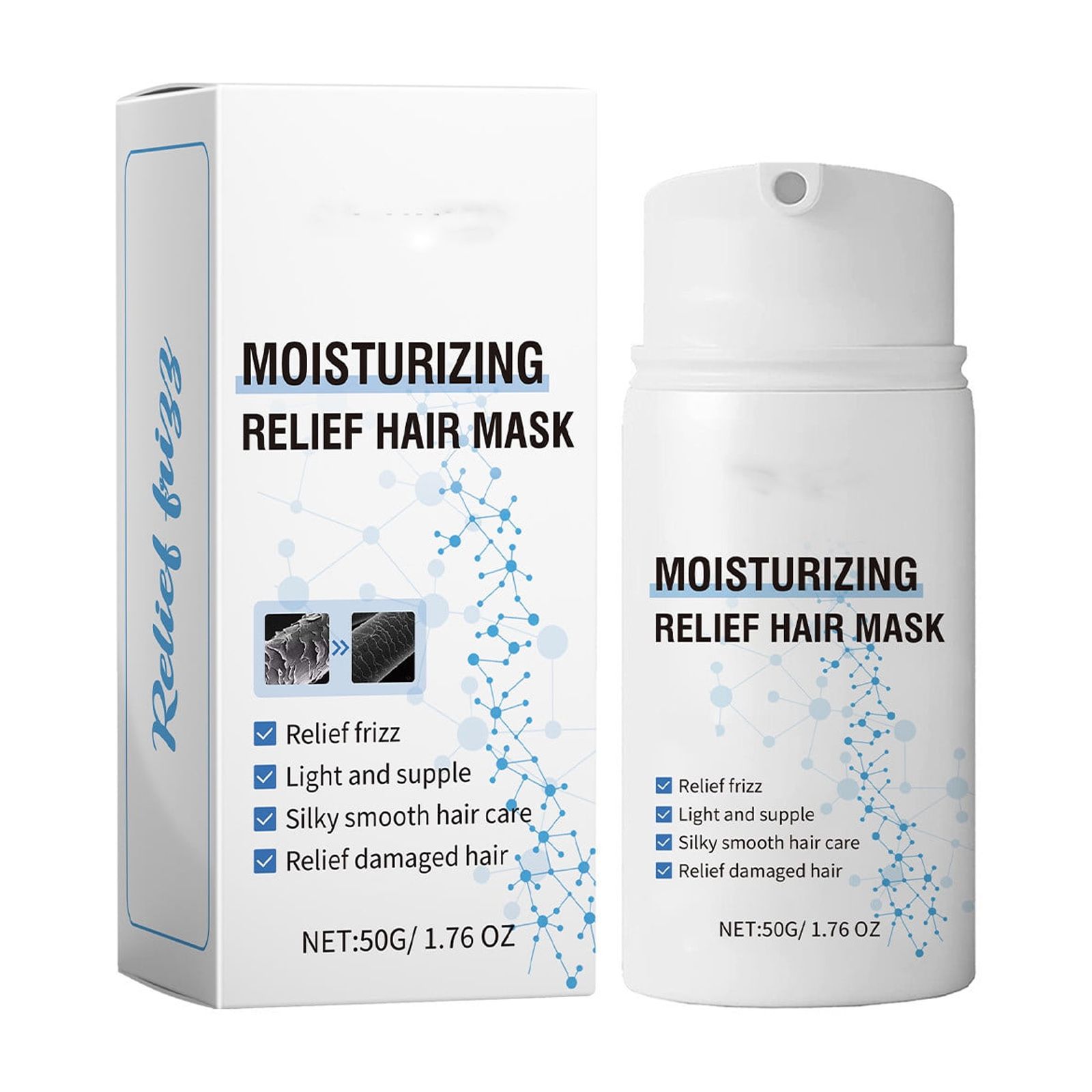 Hair Hair Mask Nourishes, Moisturizes, And Replenishes Moisture. Hair ...
