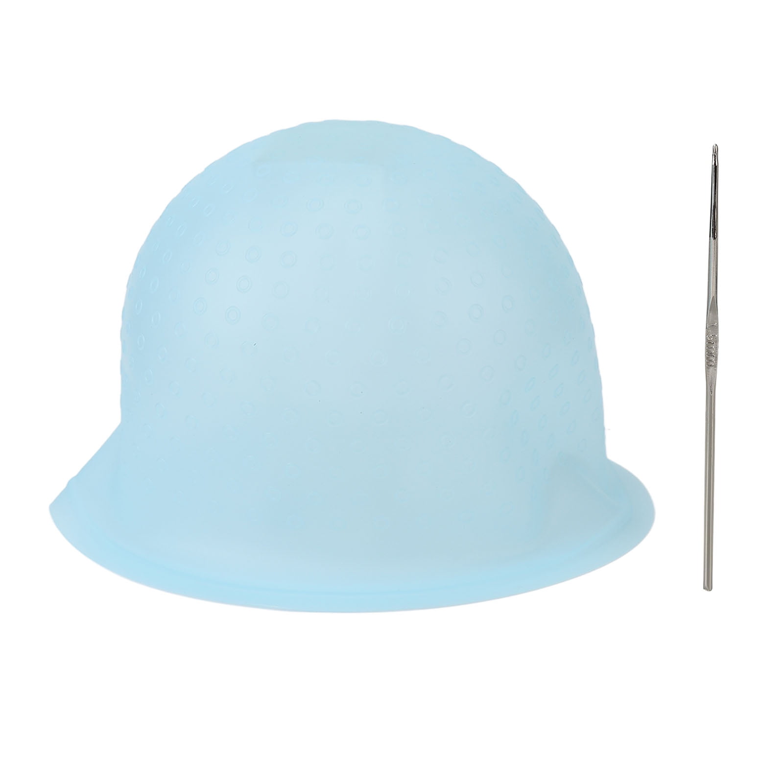 Hair Highlight Cap with Hook Needle, Silicone Hair Staining Cap, Home ...