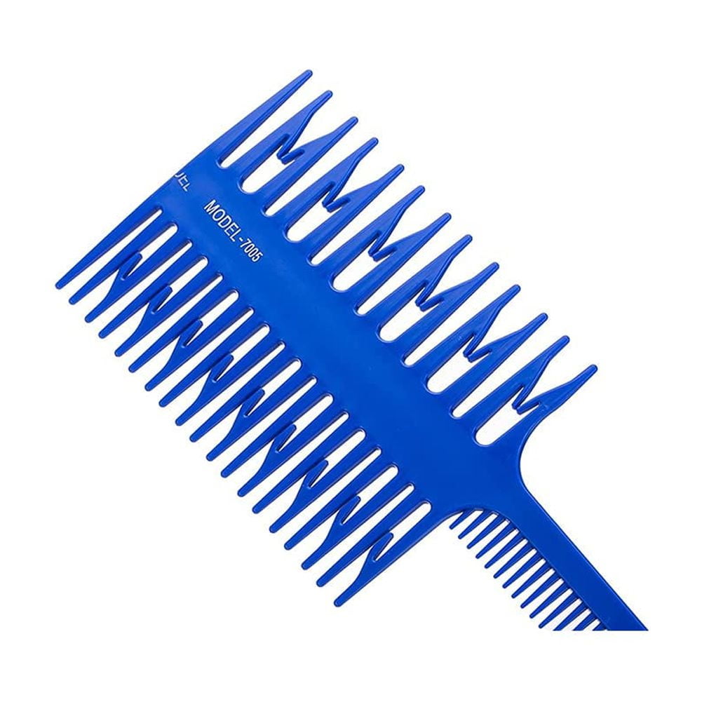 Hair Highlight Comb,4 Colors Hair Dyeing Comb Hair Highlight Sectioning ...