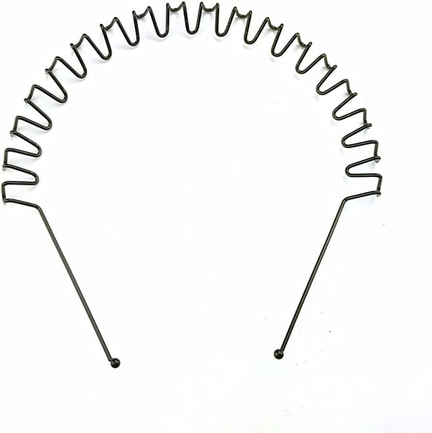 Hair Hoop Band for Men and Women, Metal Headband Black Hair Hoop Spring ...