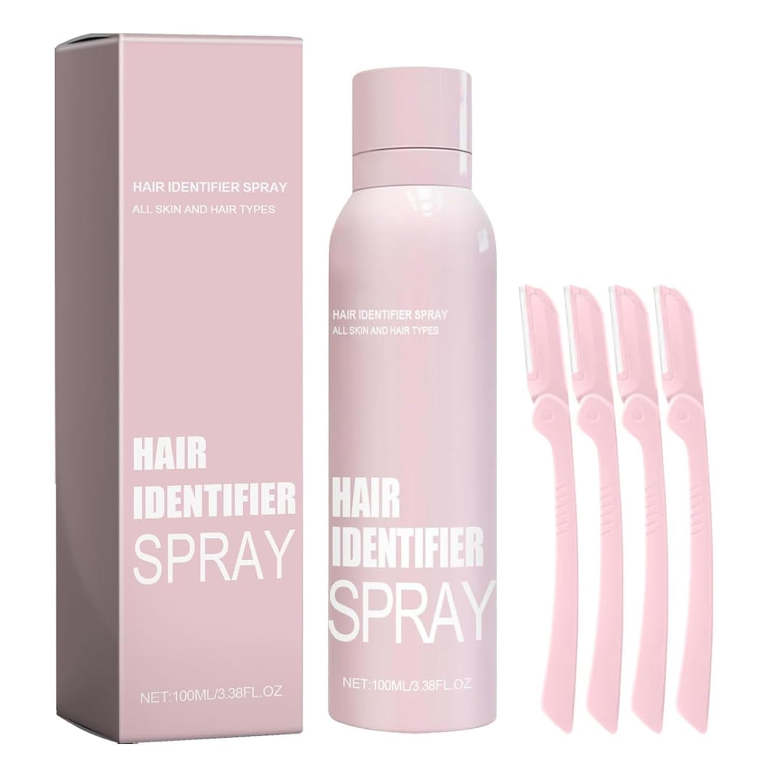Hair Identifier Spray for Face Dermaplaning, Hair Identifying Spray ...