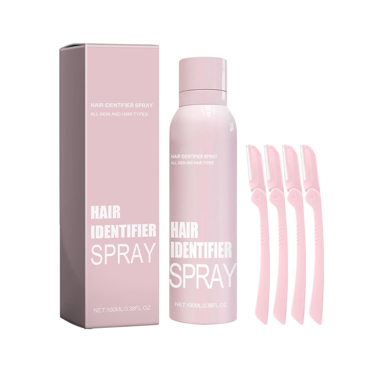 Hair Identifier Spray for Face Shaving，2024 New Facial Skin Hair ...