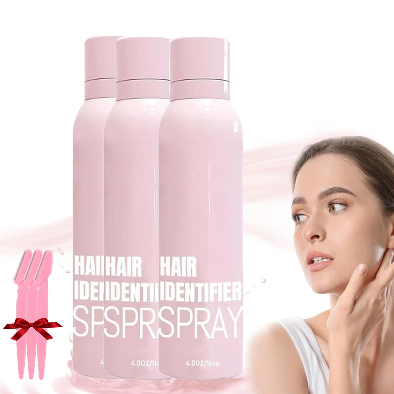 Hair Identifier Spray for Face Shaving, Hair Identifier Spray for Face ...