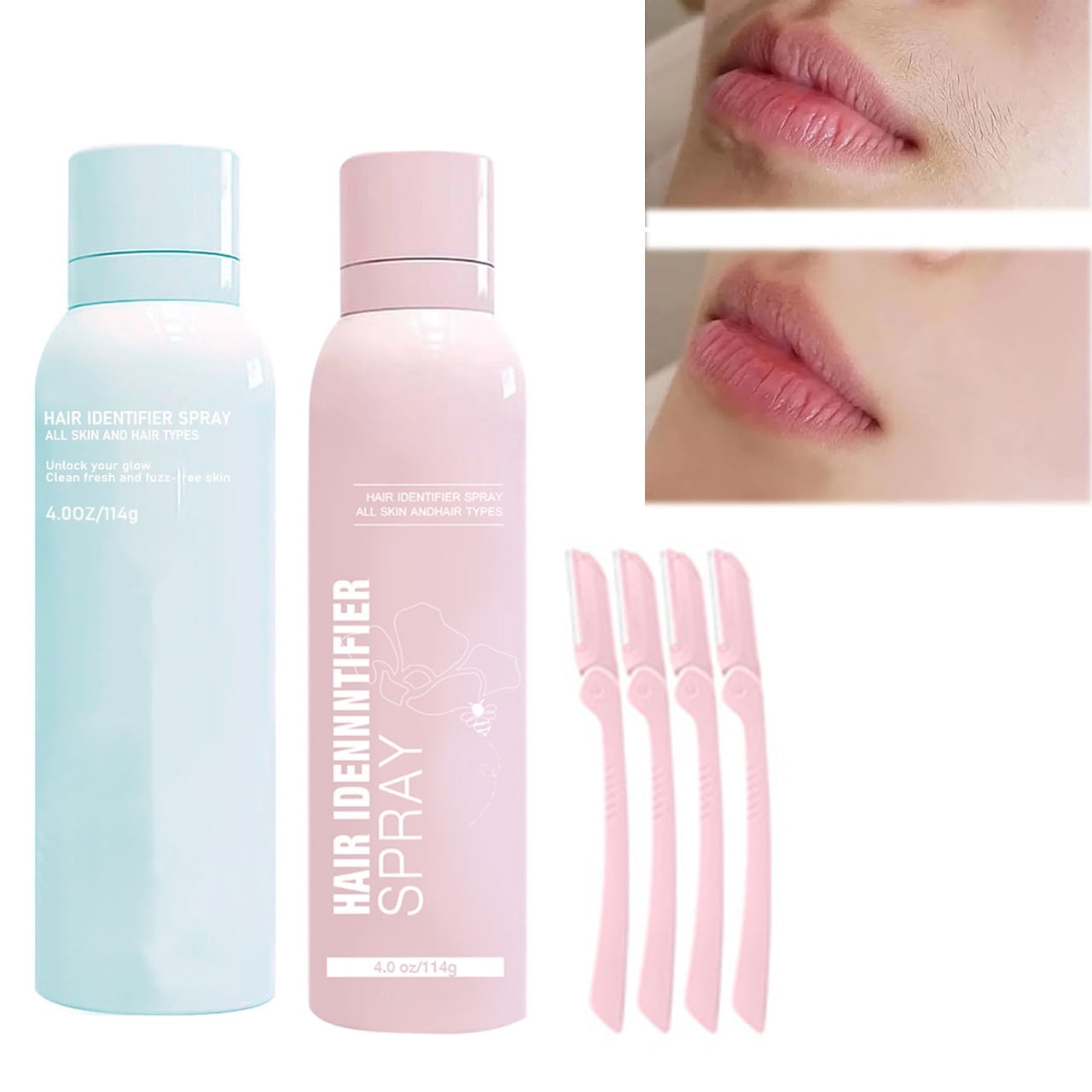 Hair Identifier Spray For Face Shaving, Hair Identifier Spray For Face ...