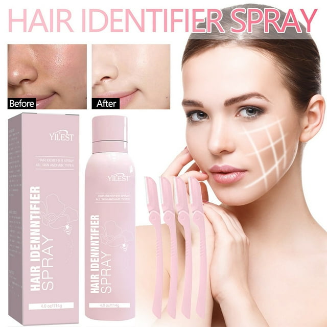 Hair Identifier Spray for Face Shaving, Moisturizing and Skin Care ...