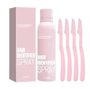 Hair Identifier Spray for Face Shaving - Skin Body Hair Identifying ...