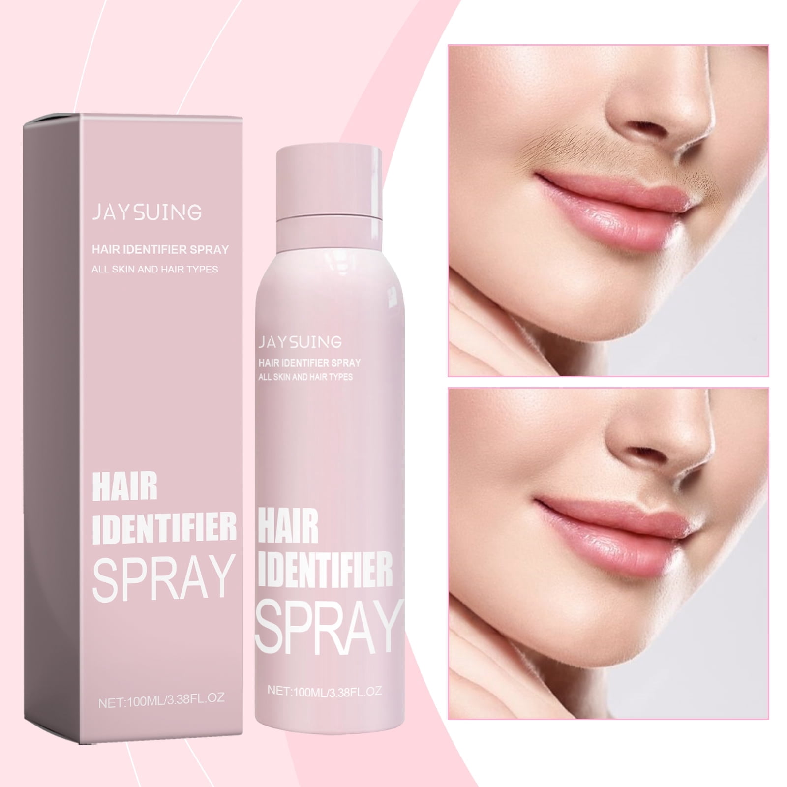 Hair Identifier Spray For Face Dermaplaning,to Show Facial Hair-Facial ...