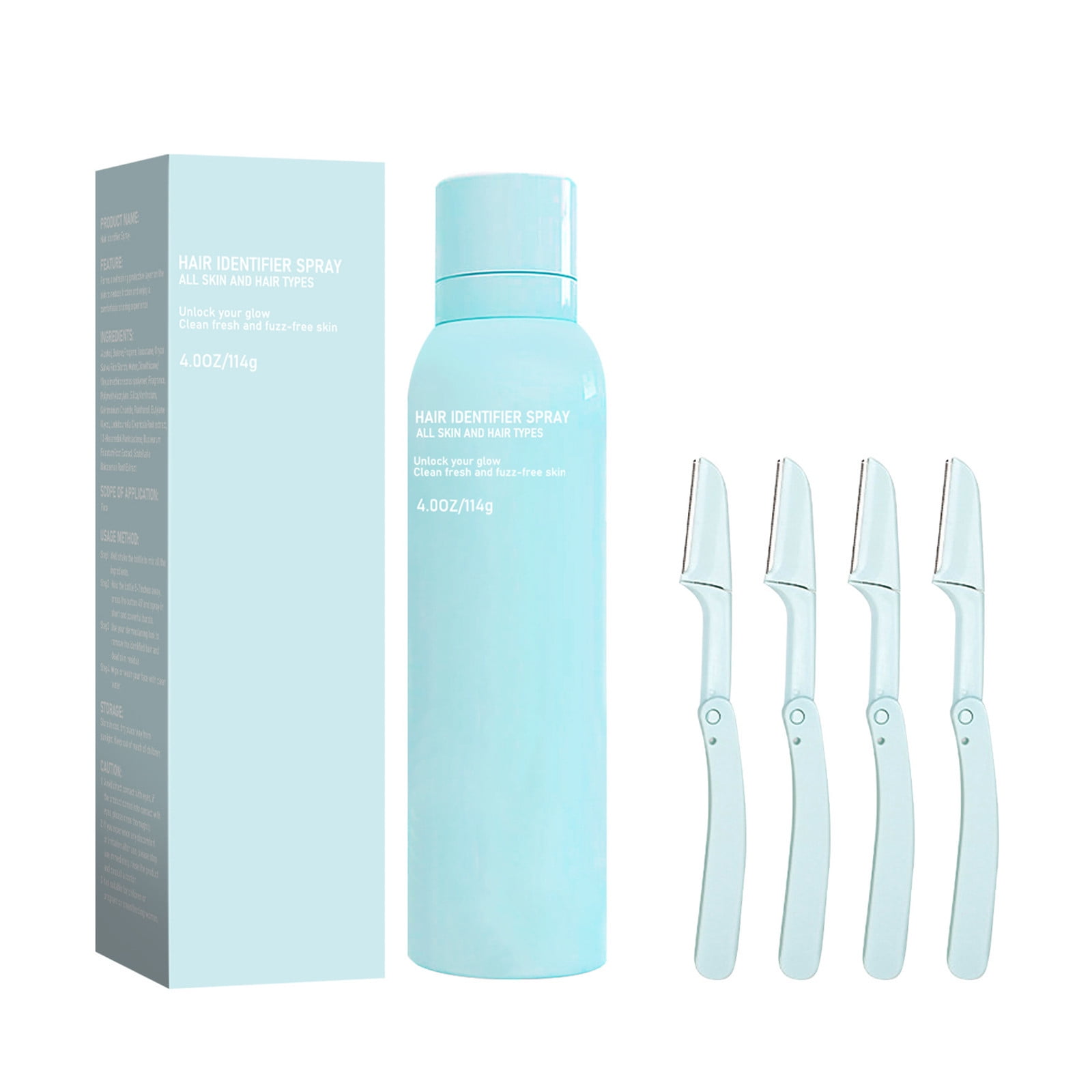 Hair Identifier Spray For Face Shaving Dermaplaning Identifying ...