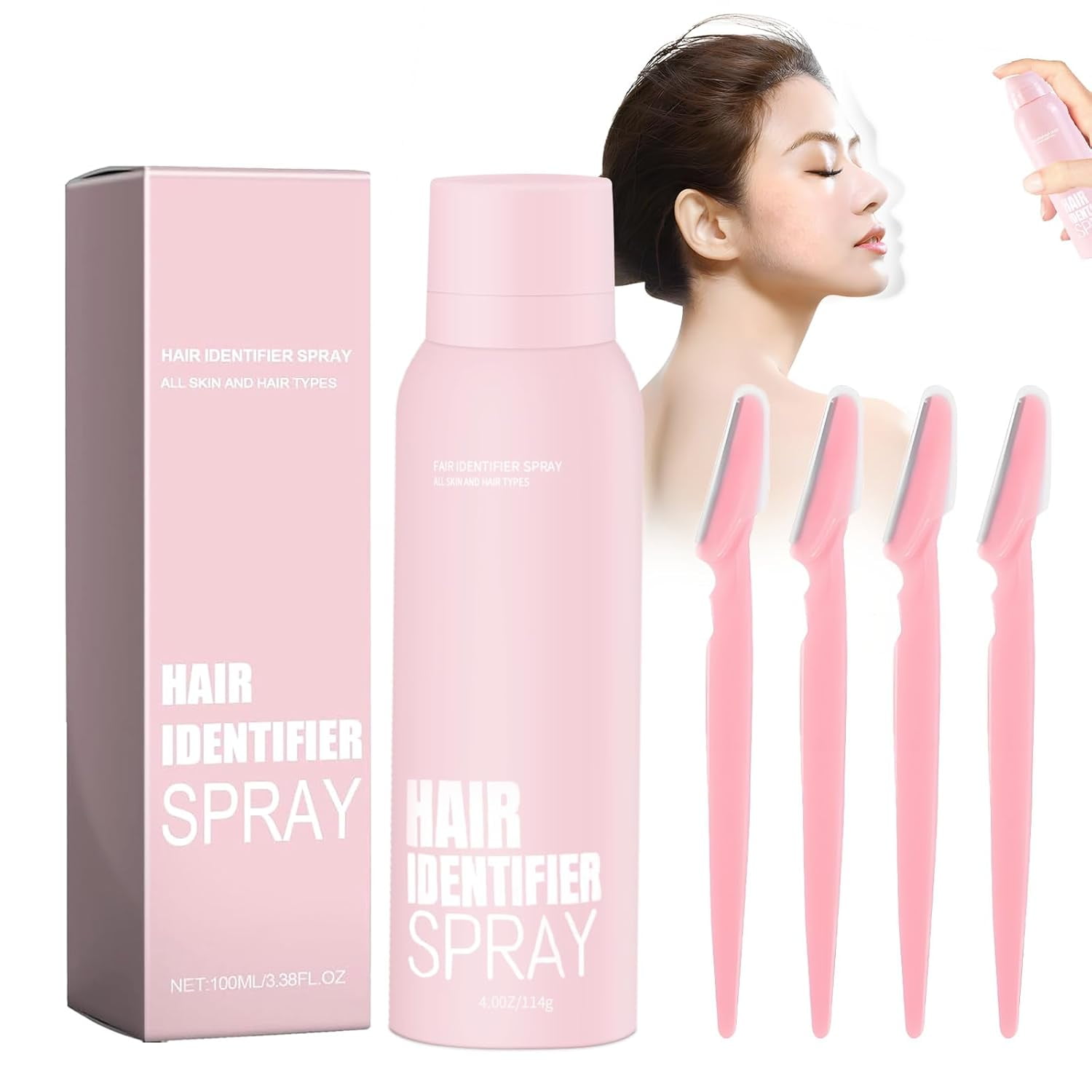 Hair Identifier Spray For Face Shaving, Hair Identifier Spray For Face ...