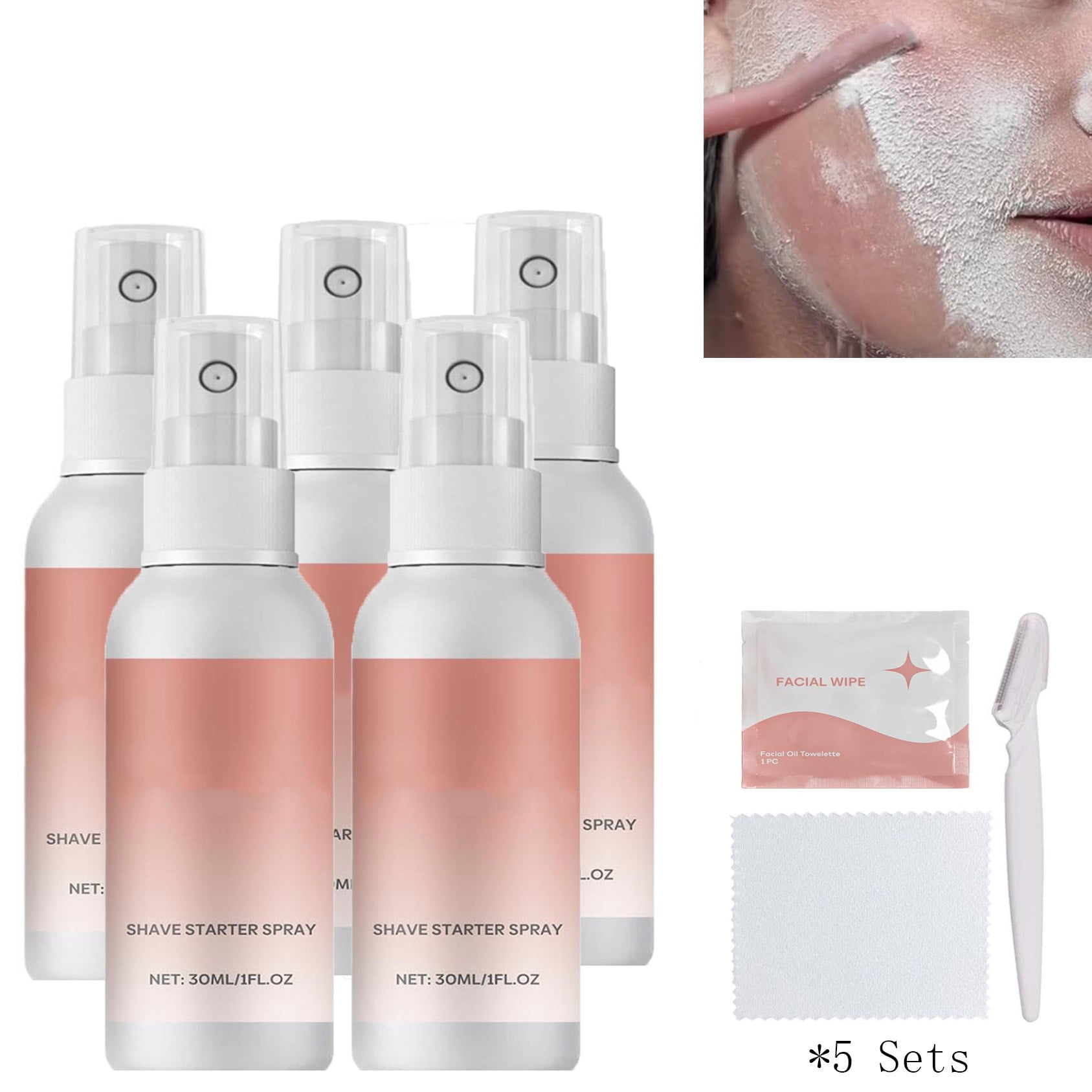 Hair Identifier Spray For Face Shaving, New Upgraded Hair Identifier ...