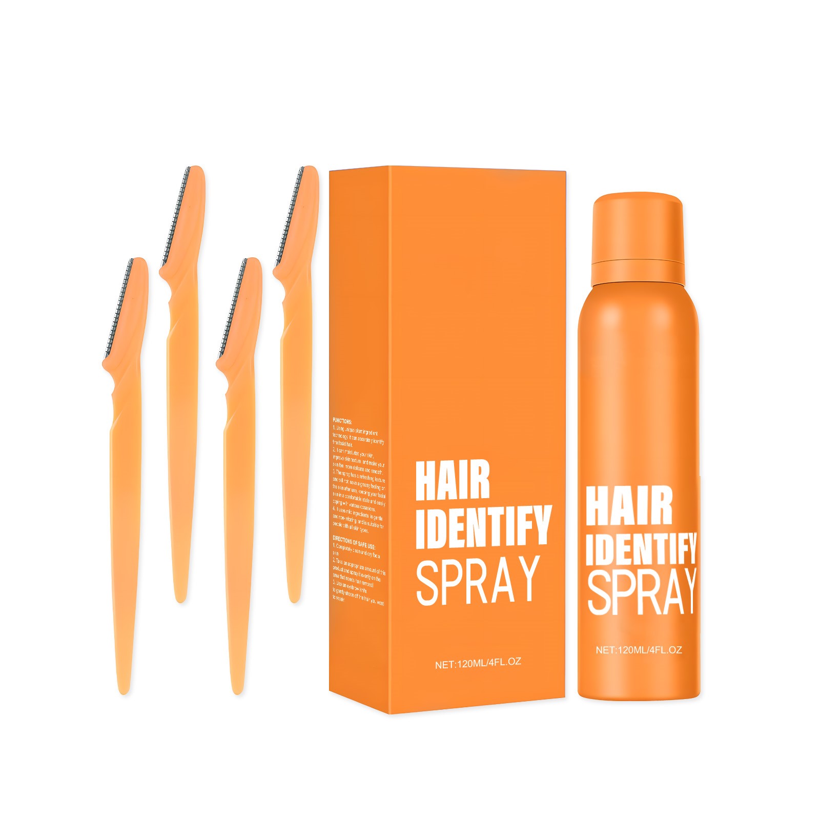 Hair Identifier Spray for Face Shaving, for All Types of Skin & Hair,1 ...