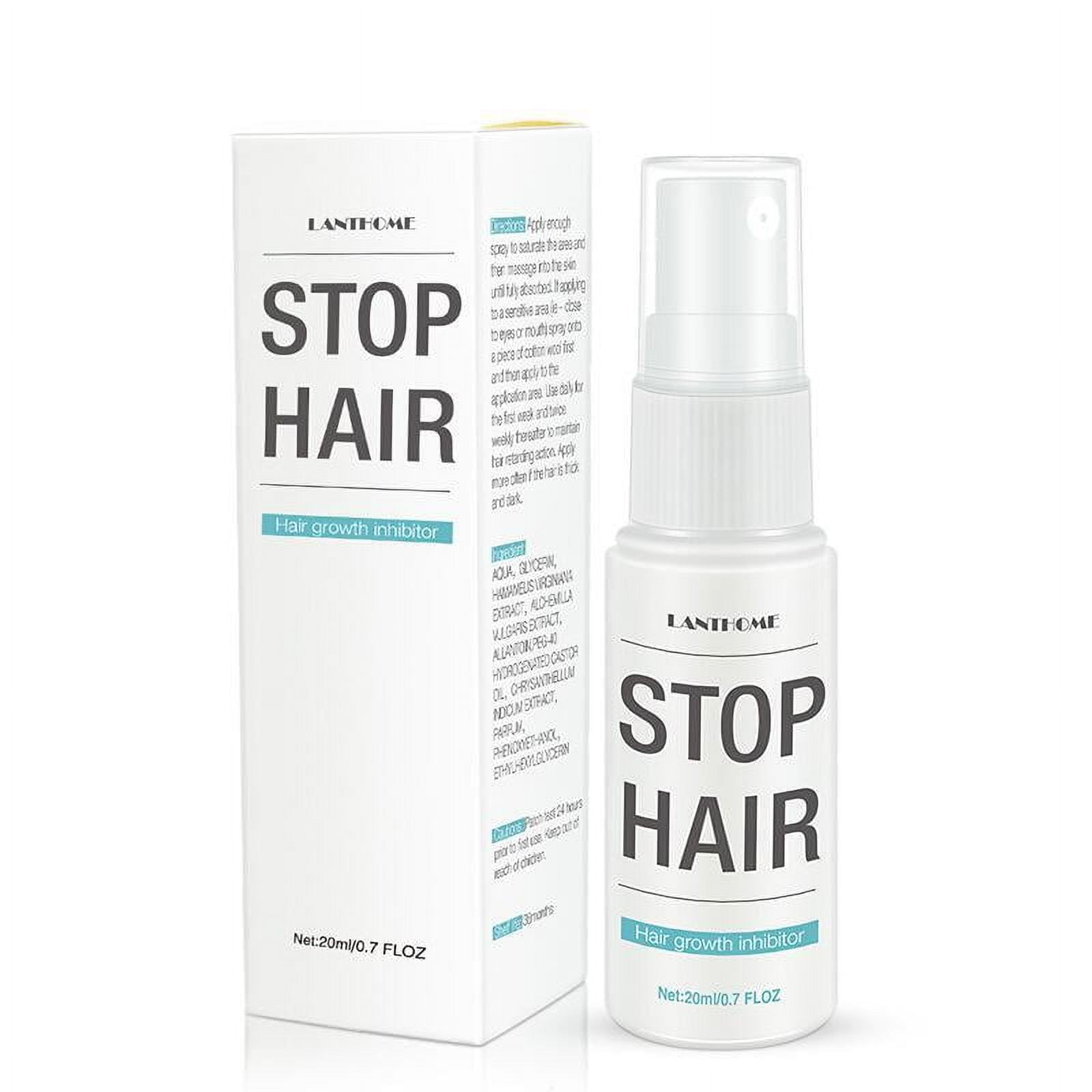 Hair Inhibitor Lotion with Argan Oil, Hair Regrowth Minimizer, Men and ...