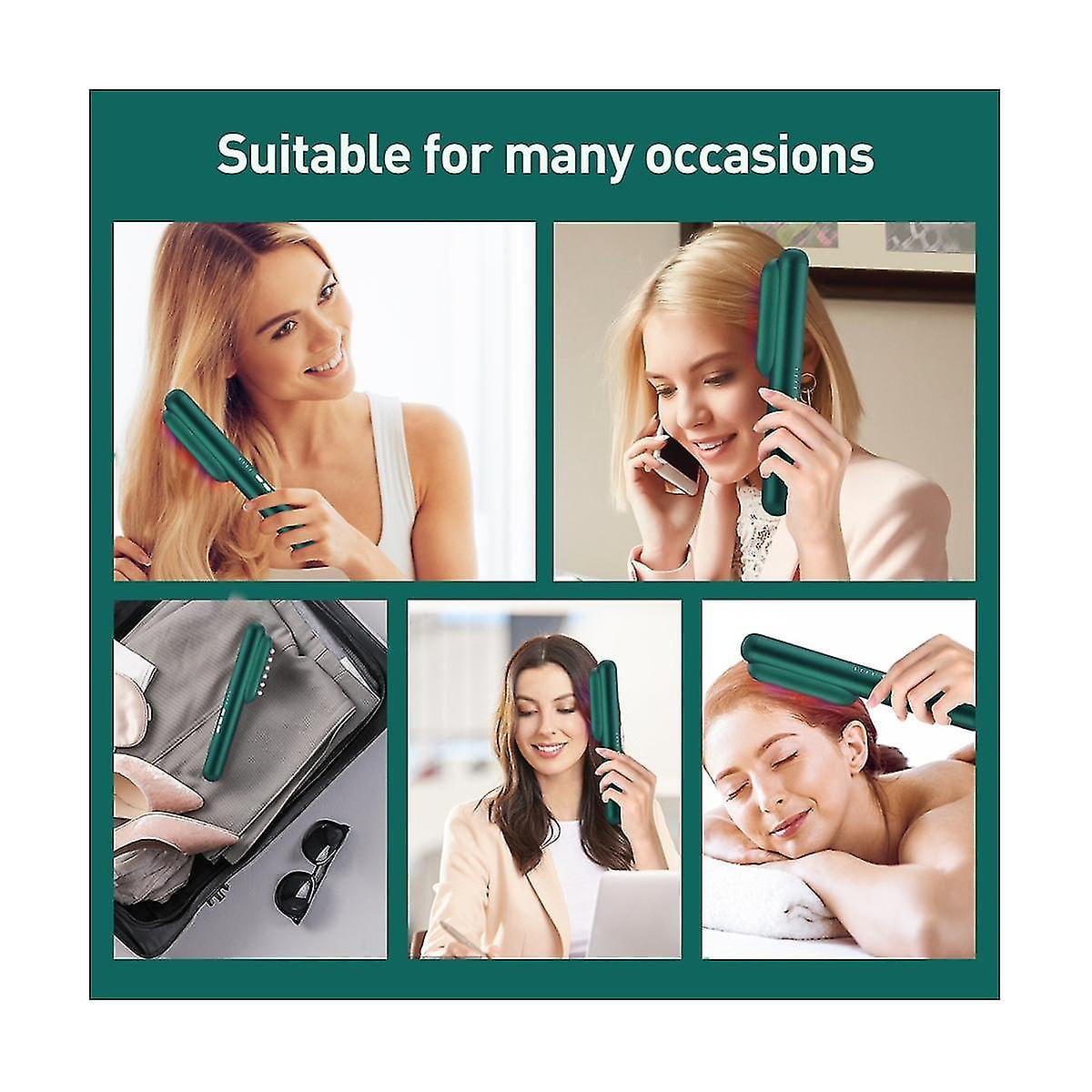 Hair Led Brush Electric Laser Hair Growth Comb Anti Hair Loss Massage ...