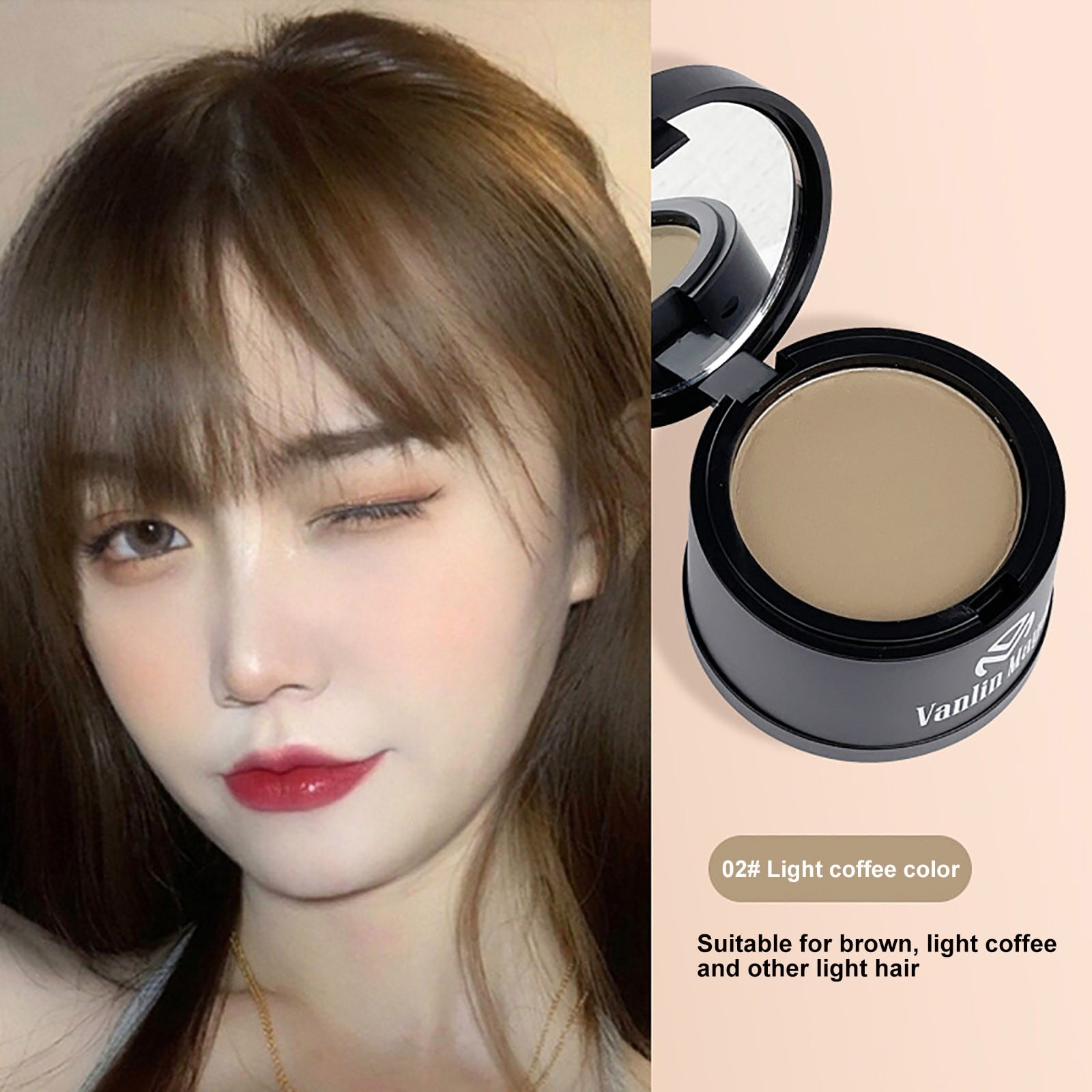 Hair Line Powder - Natural Contouring & Shading Powder for Hair Seams ...