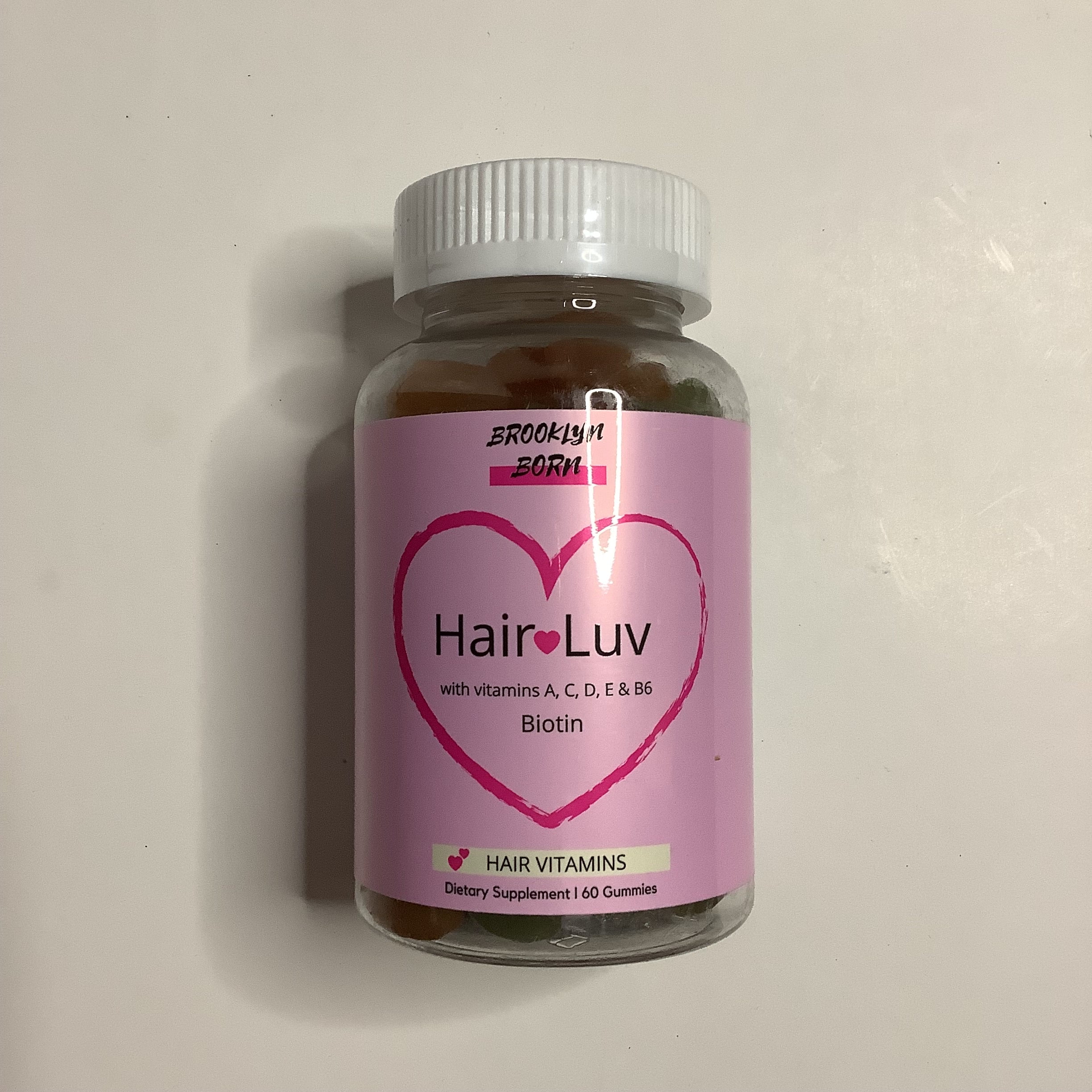 Hair Luv Hair Growth Gummies Vitamins - Walmart.com