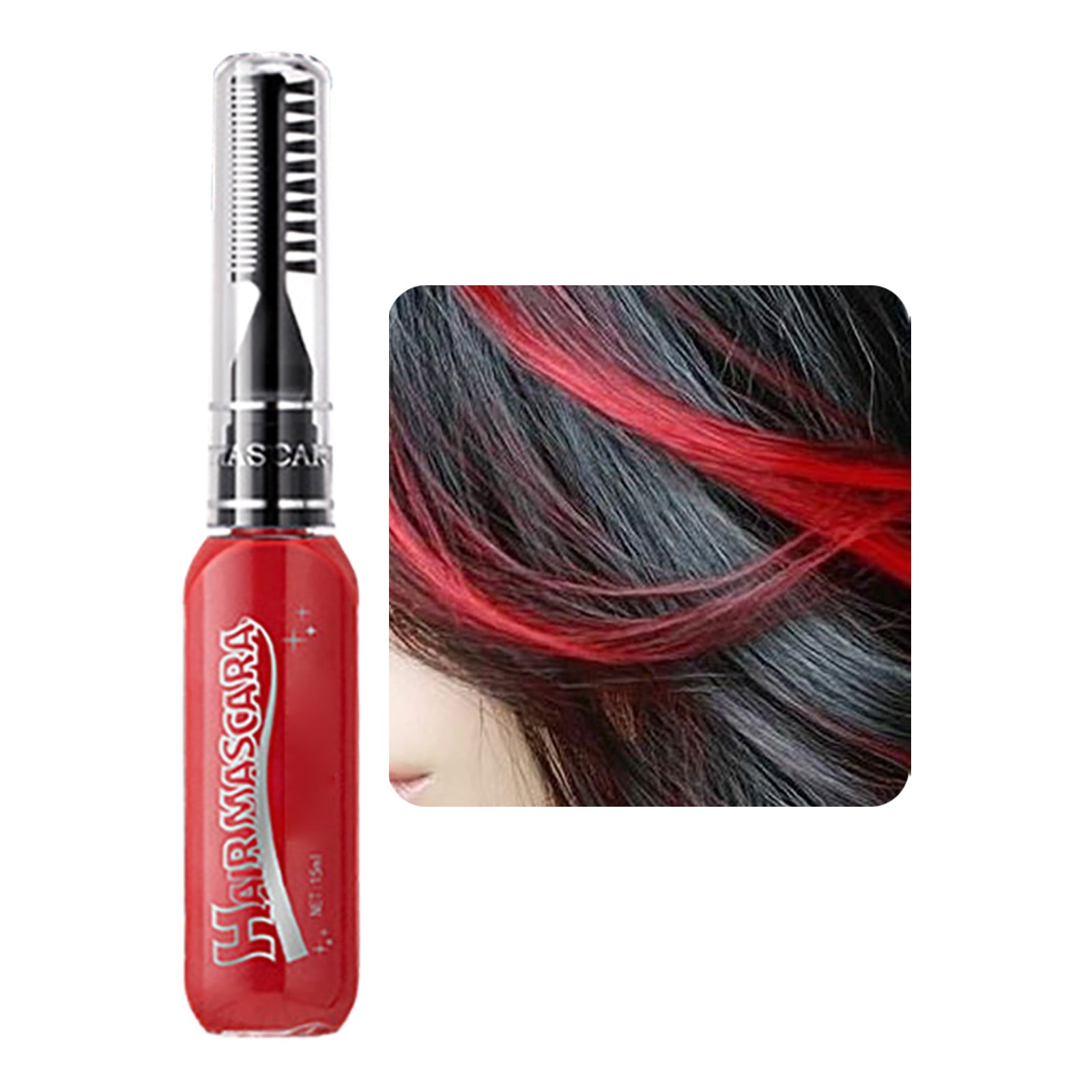 Hair Mascara Temporary Hair Color Chalk Dye Stick Washable Hair Dye ...