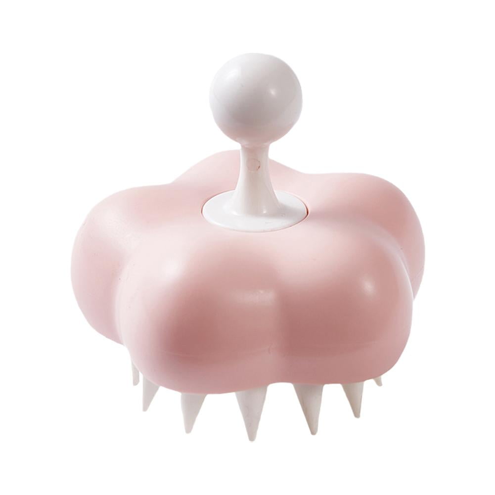 Hair Massage Comb Silicone Hair Brush Cleaning Itching Hair Washing/w ...