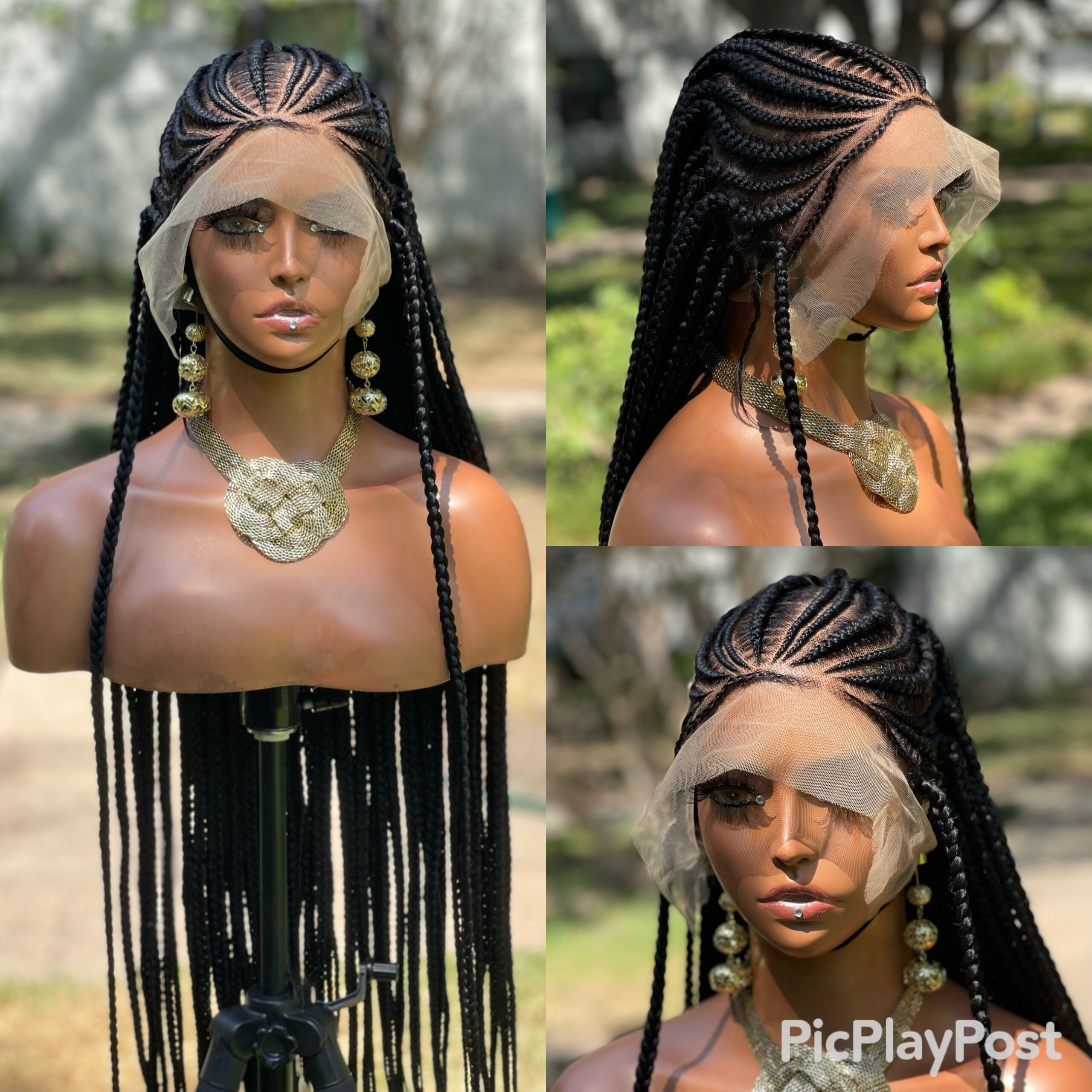 Hair 'N' Tingz Miracle R2S Full Lace Handmade Wig - Walmart.com
