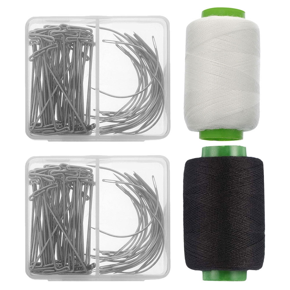 Hair Needle and Thread for Weave Wig Fixed Pin DIY Wig Making Tools Wig ...