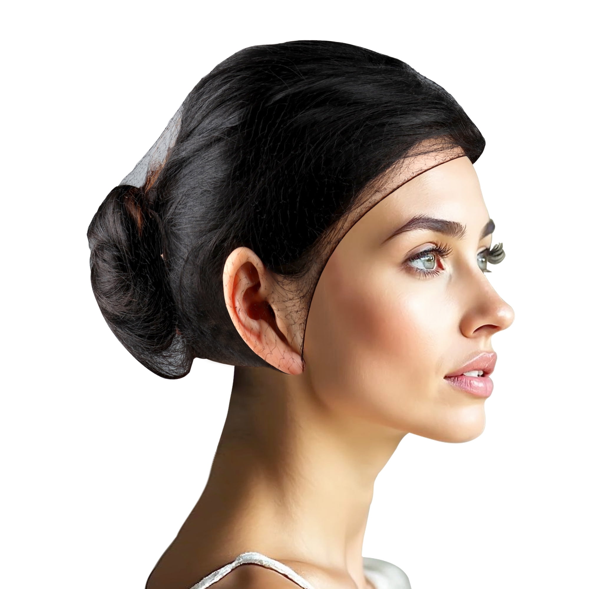 Hair Net 144Pcs, Lightweight, 22" Hair Nets Elasticity Invisible ...