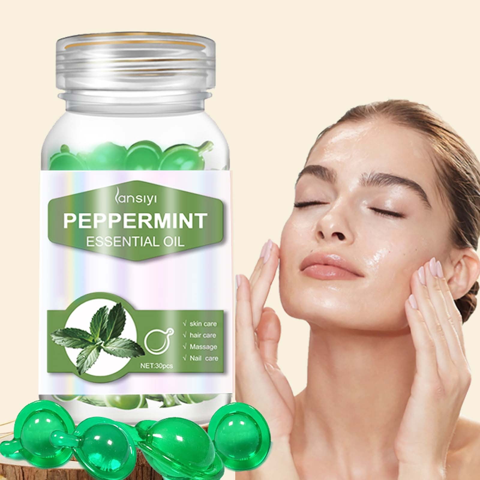 Hair Oil Capsules | Anti-Frizz Moisturizing Smoothing Treatment ...