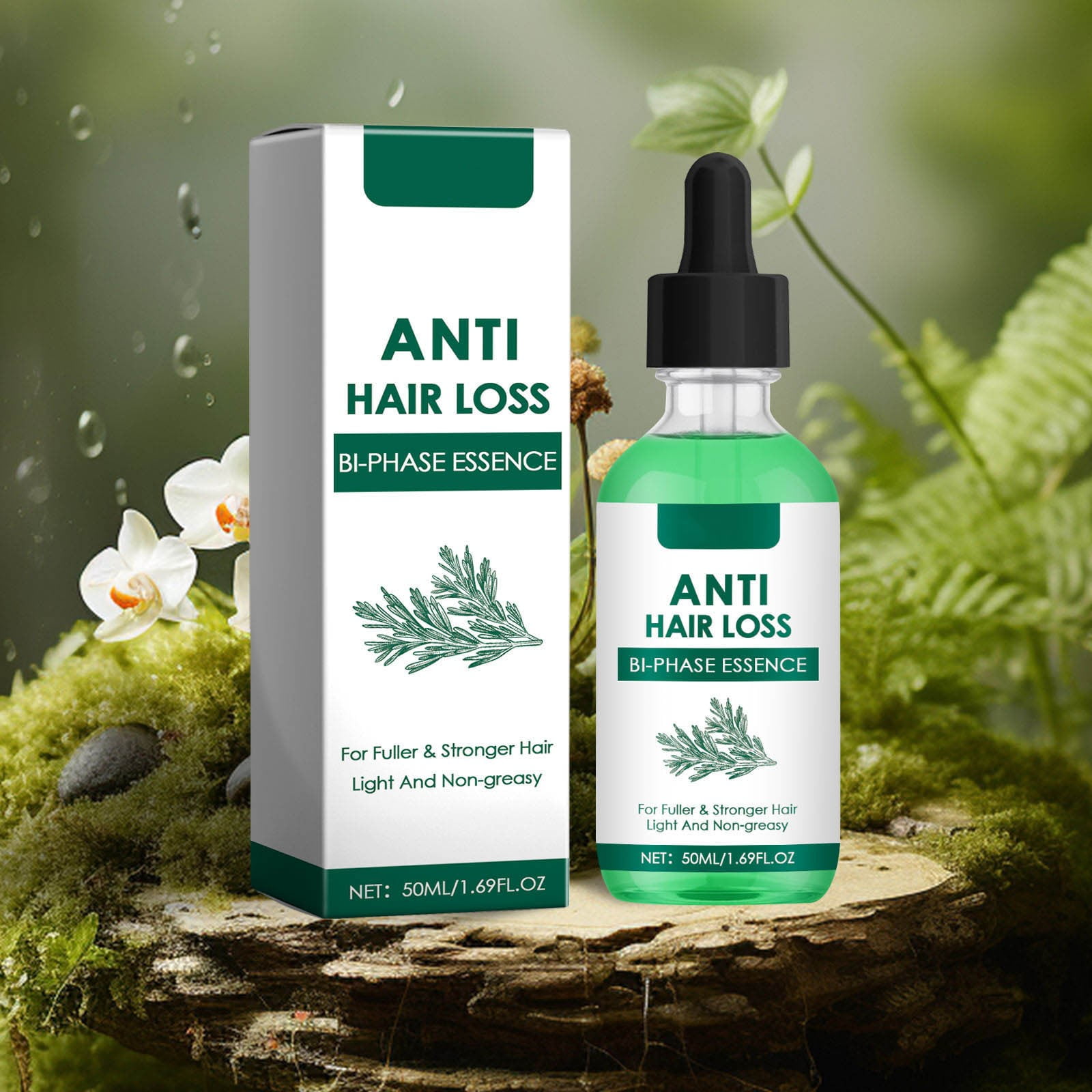 Hair Oil Containing Peppermint Vitamin E Scalp And Hair Strengthening ...