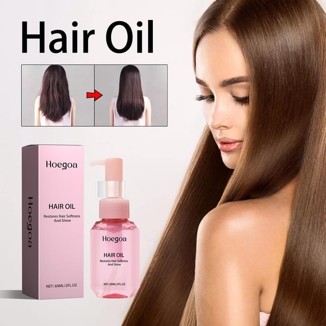 Hair Oil Leave-in Conditioner | Anti-Frizz Serum | Heat Protection ...