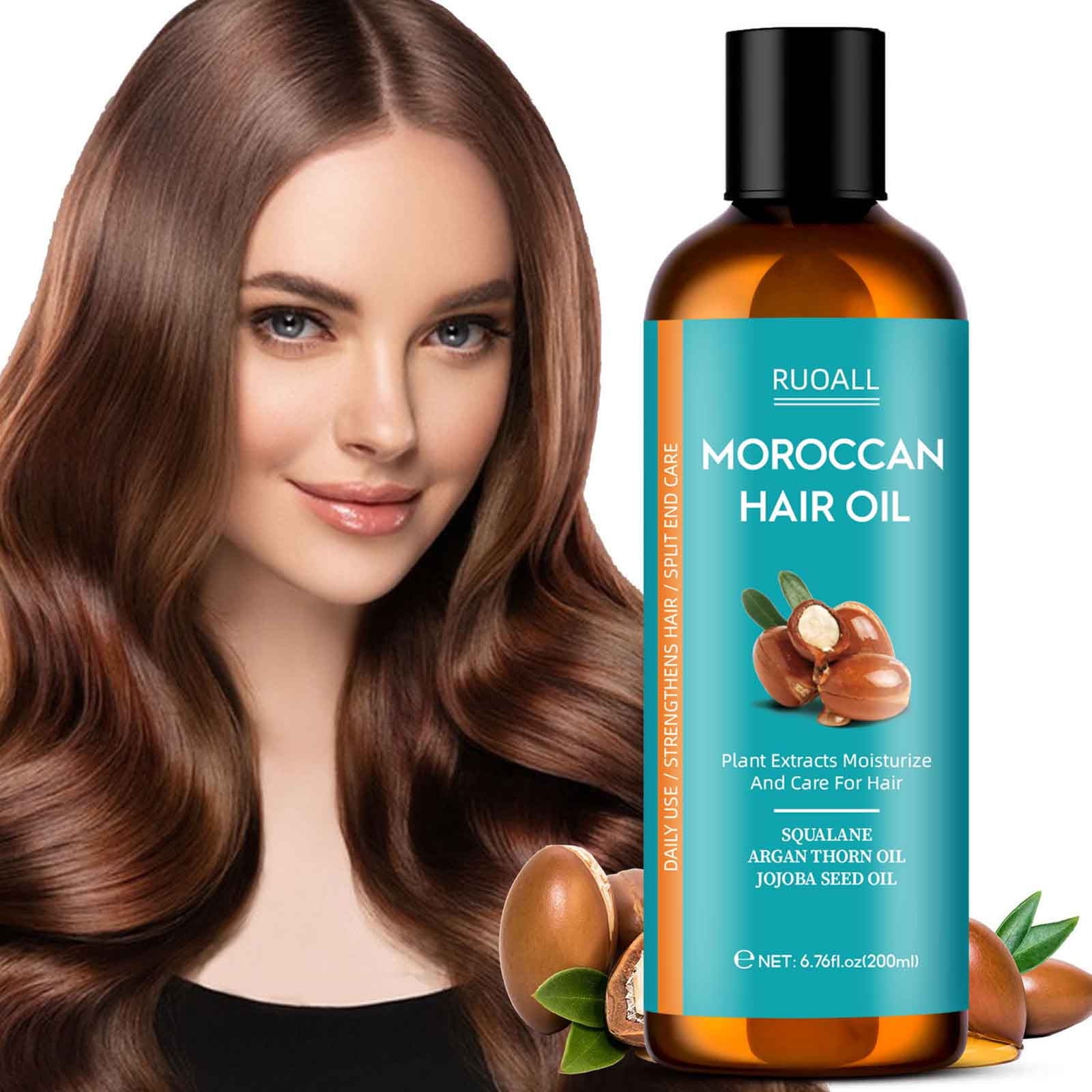 Hair Oil Serum For Frizzy Hair Smooths Shining Antifrizz Hair Serum ...