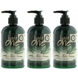 Hair One Hair Cleanser & Conditioner W/Argan Oil, Pak of 3, For Curly ...