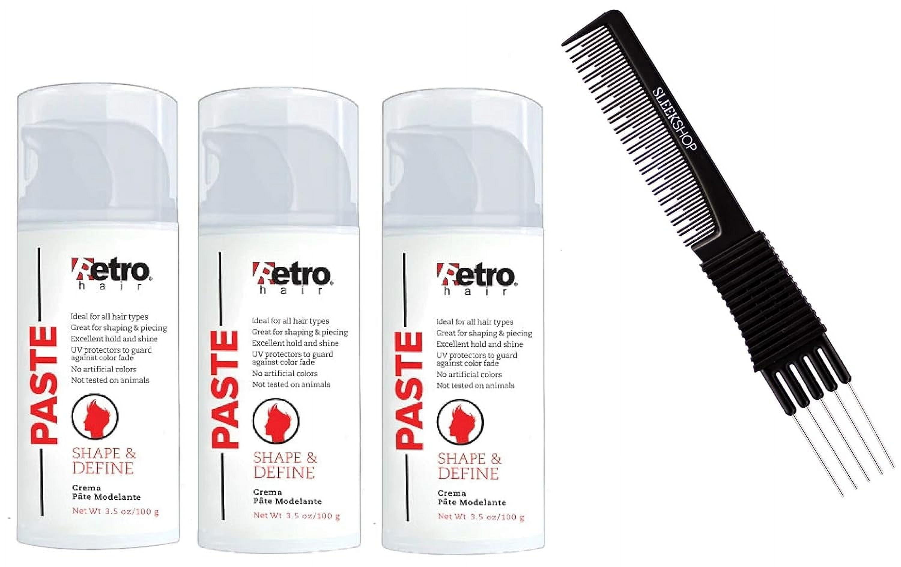 Hair PASTE for All Hair Types, Shaping & Piecing (w/Sleek Premium ...