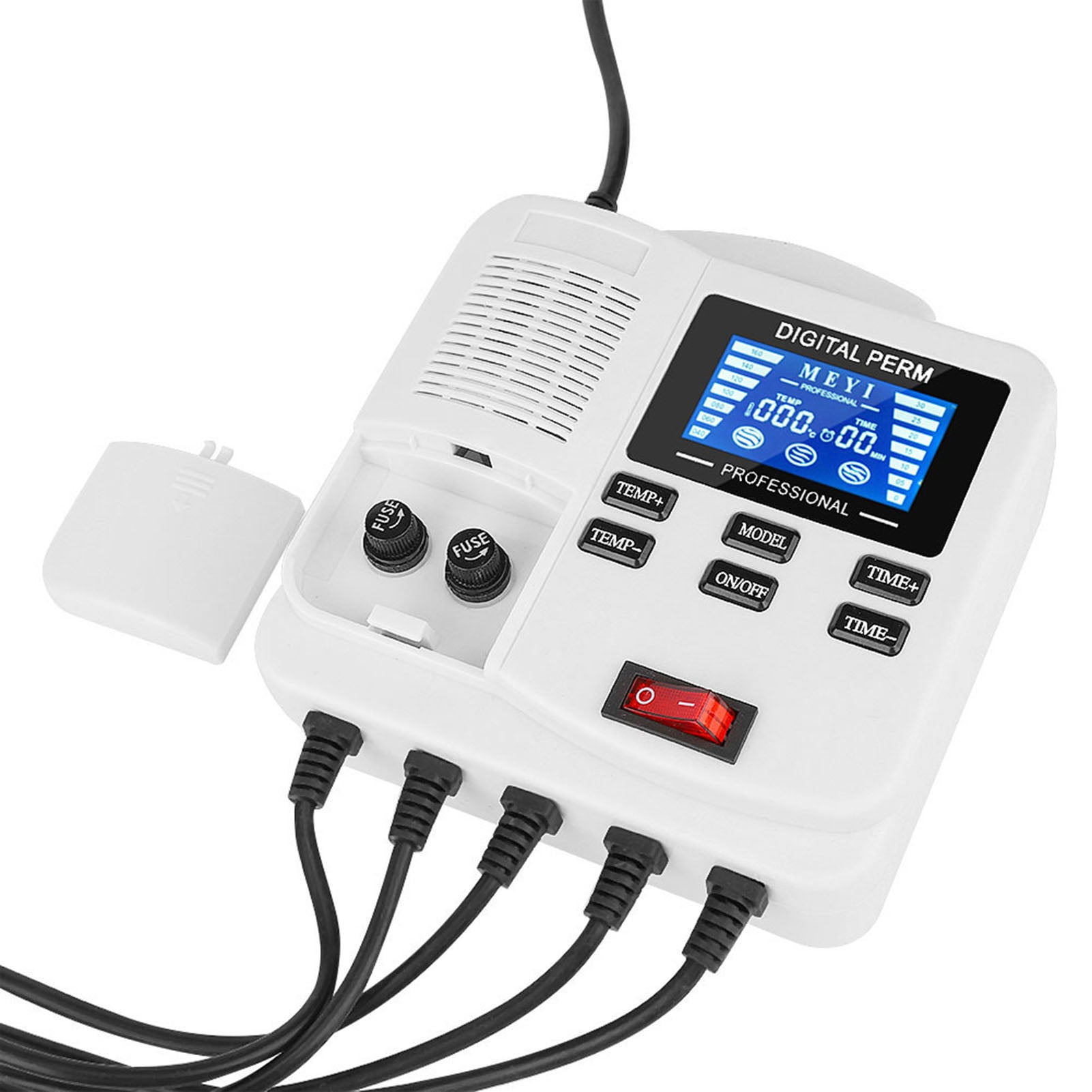 Hair Perm Machine, Hair Roller, Small Portable Digital Ptc Heating Hair Perm Machine With Hair ...