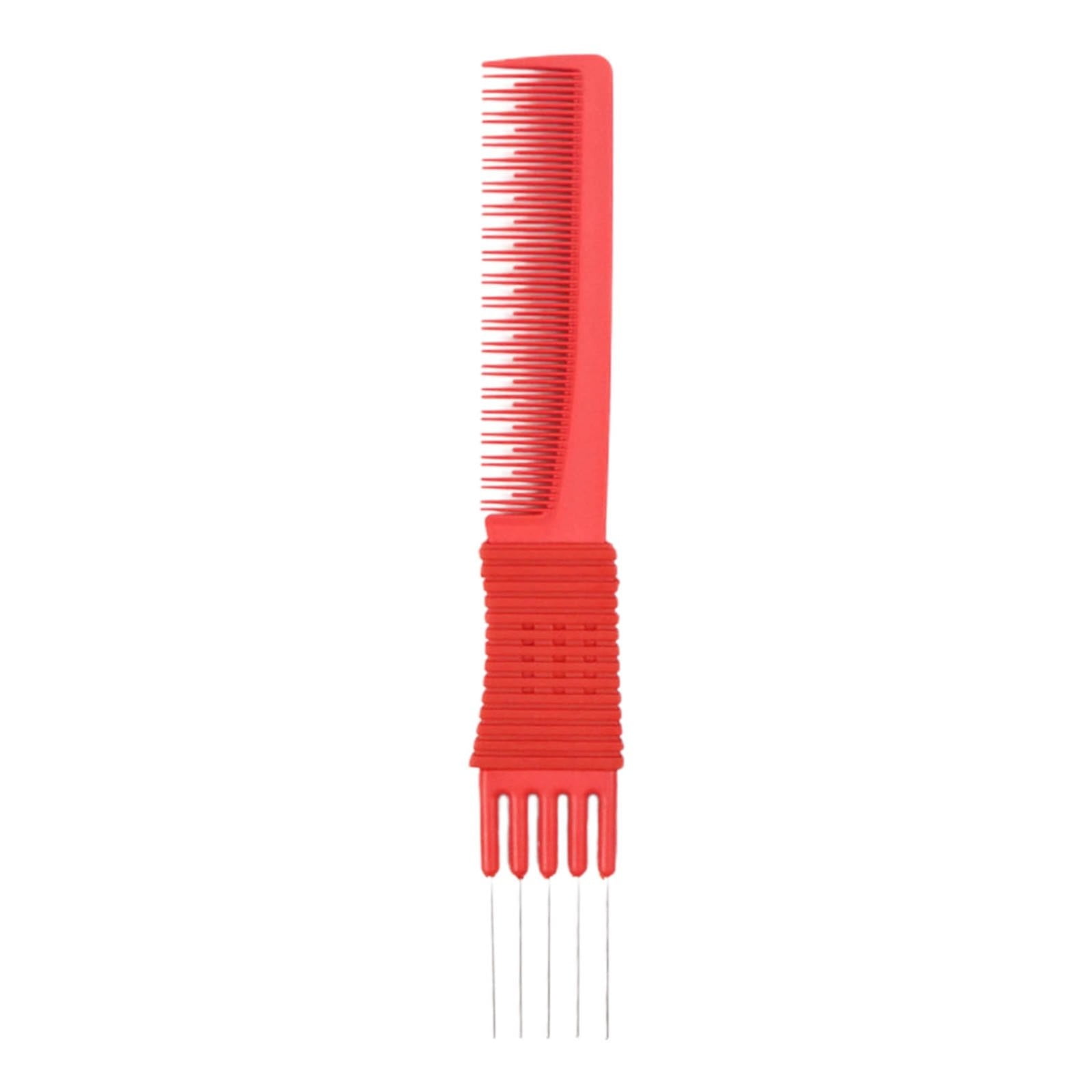 iZHH Hair Pick Double Side Salon Teasing Combs, Plastic, 22x6x5cm, for ...