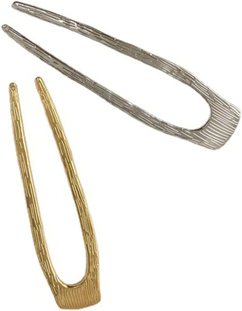 Hair Pin 2pcs Hair Plug Metal Hair Clips for Women Hairpins Hair for ...