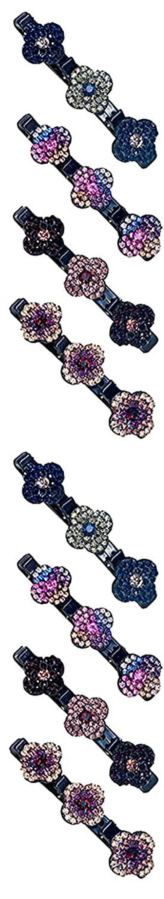 Hair Pins Hair Bands Hair Clips Satin Fabric Sparkling Crystal Stone ...