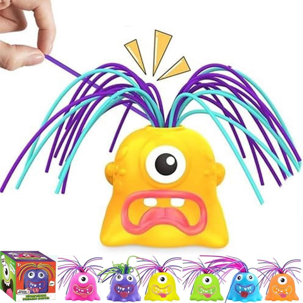 Hair Pulling Monster Toy,Hair Pulling Screaming Monster,Hair Pulling ...