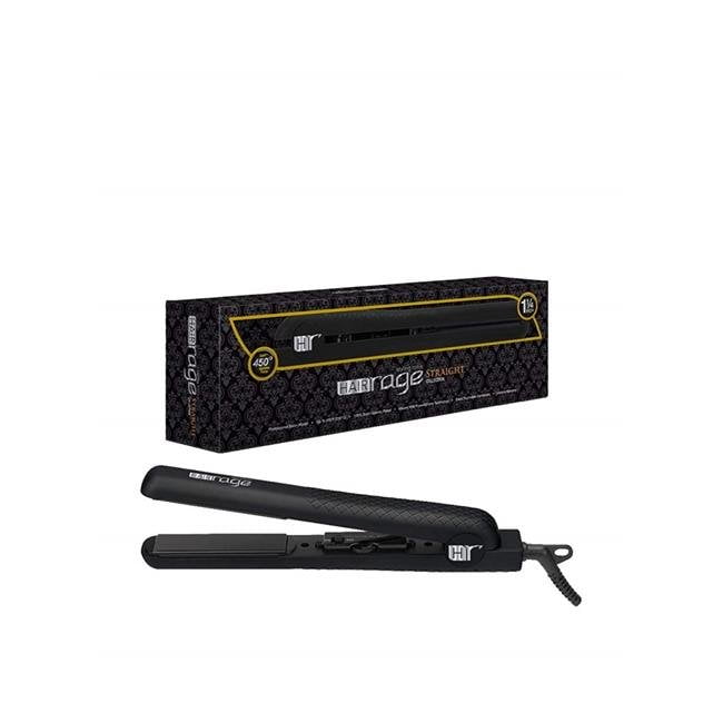 Hair Rage 1.25" Professional Ceramic Flat Iron - Walmart.com