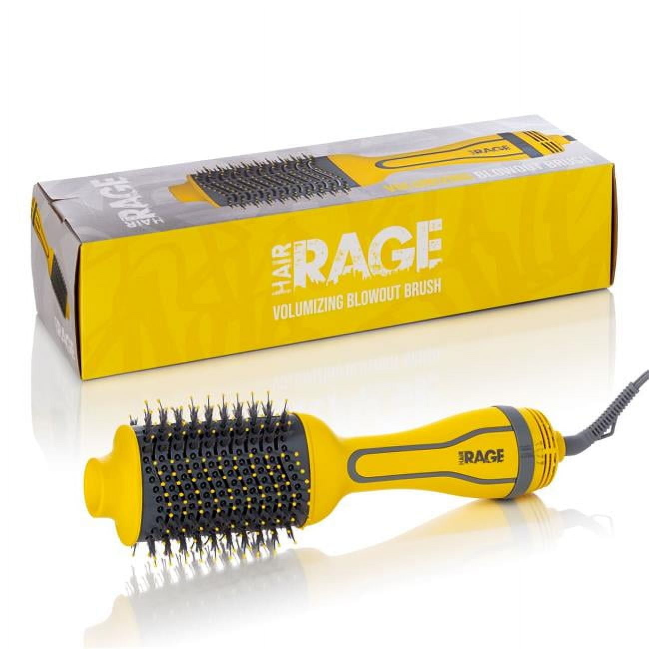 Hair Rage HRT-HABRSH-YLW-O 3' Hair Rage Volumizing Blowout Brush ...