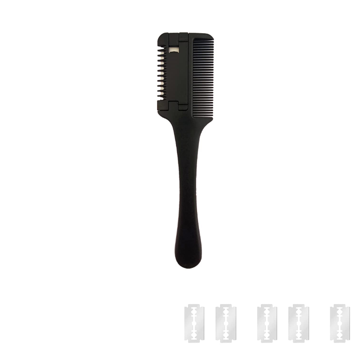 Hair Razor Combs for Hair Cutting, Removable Razor Hair Cutting Comb ...