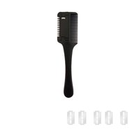 GARENAS Barber Comb Curved Barber Comb for Home Hairdressing Barber ...