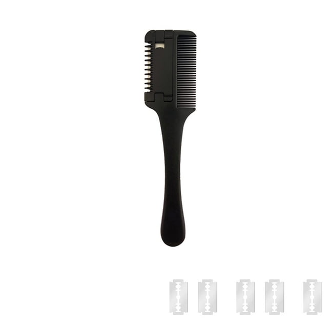 Hair Razor Combs for Hair Cutting, Removable Razor Hair Cutting Comb ...