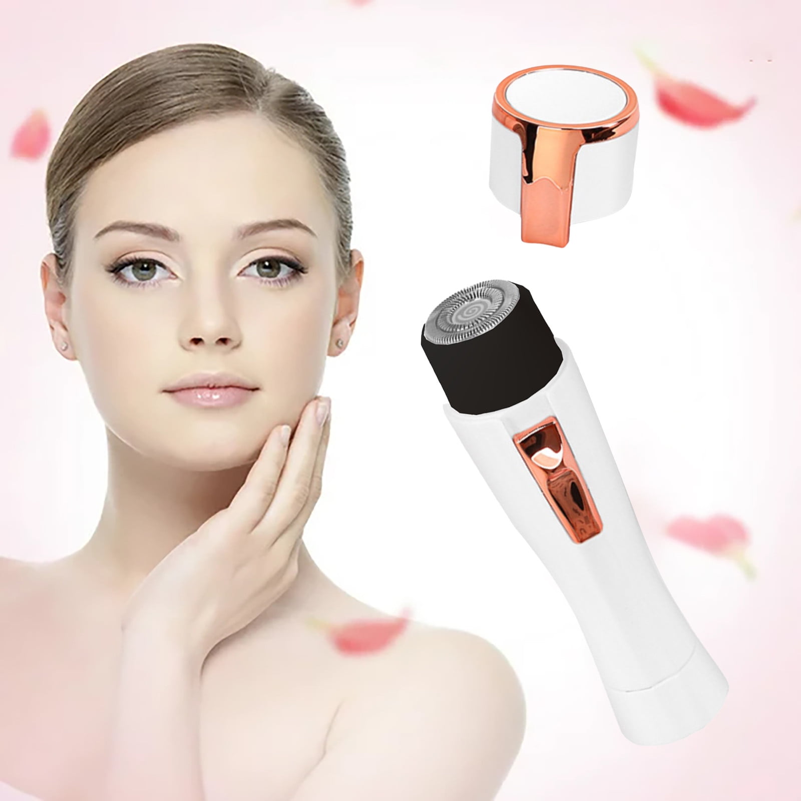 Hair Removal Mini Portable Shaving Women Rotating Hair Eyebrow Set ...