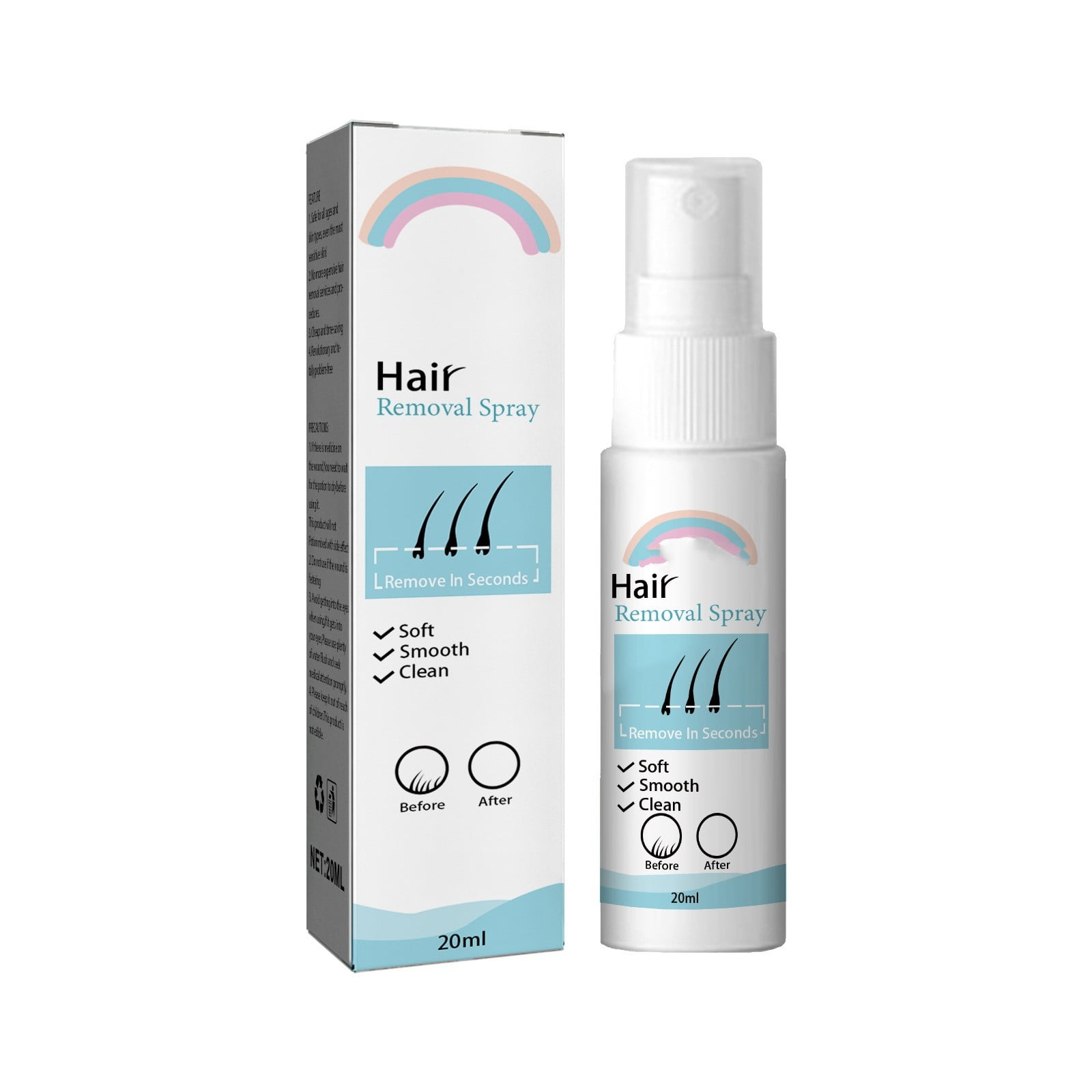 Hair Removal Spray Nature Nation Hair Removal Newest Formula With ...