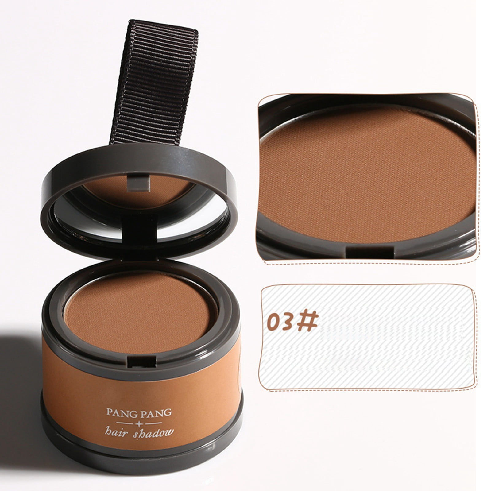 Hair Restoration Hairline Powder Hair Root Dye Instant Hair Color Shade ...
