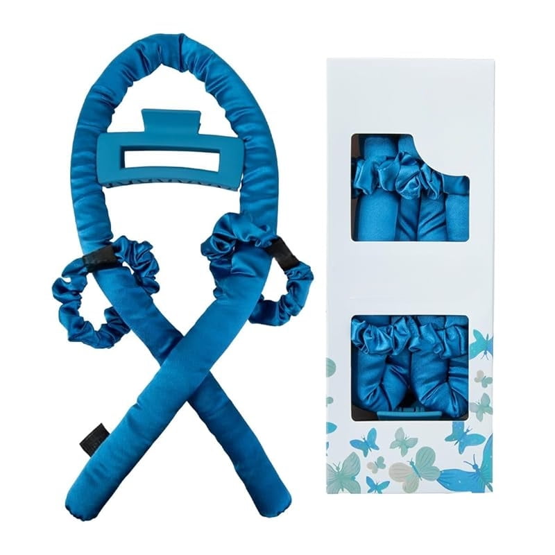 Hair Rollers for Curls, Premium Satin for Voluminous Curls Overnight ...